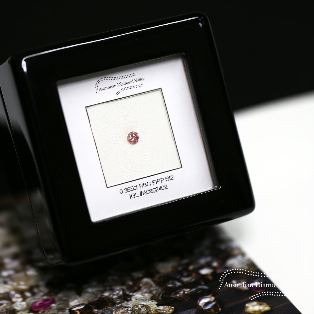 0.365ct Authentic Australian Pink Diamond of Argyle Origin - 5PP ...