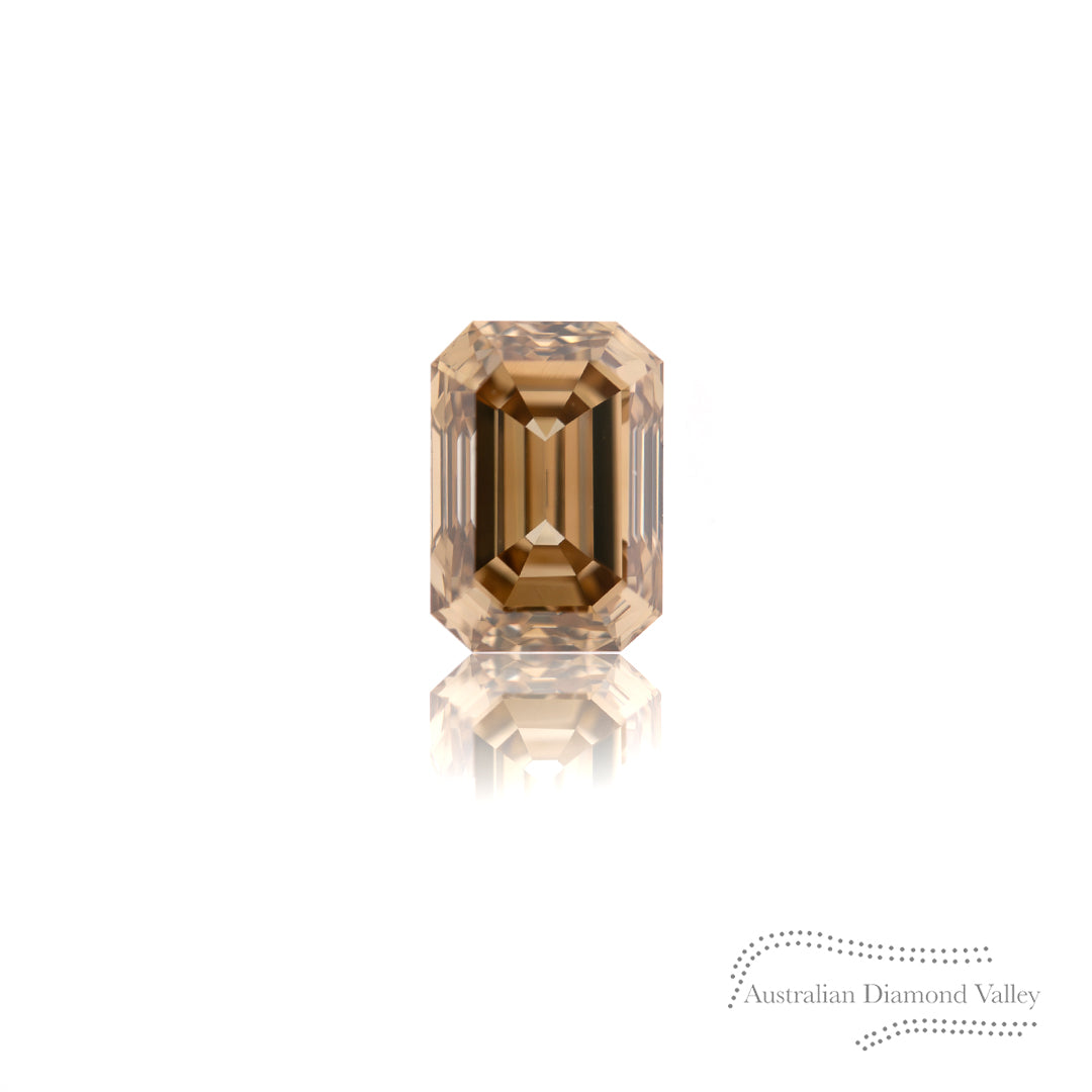 .50ct Authentic Australian Champagne Argyle Emerald Diamond - C5 – Australian Diamond Valley